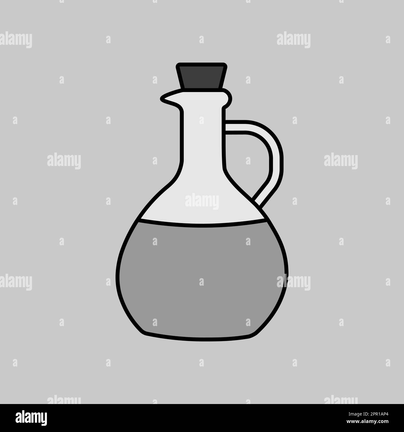 Olive Oil Glass Jug Pitcher vector icon Stock Vector Image & Art - Alamy