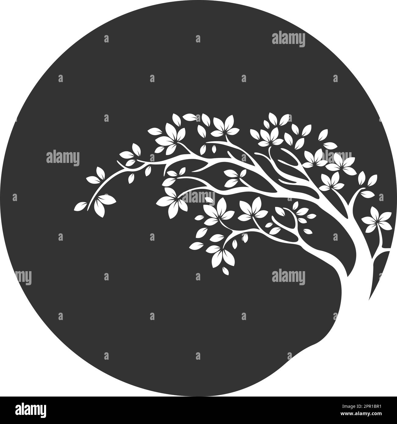 Willow icon logo design Stock Vector Image & Art - Alamy