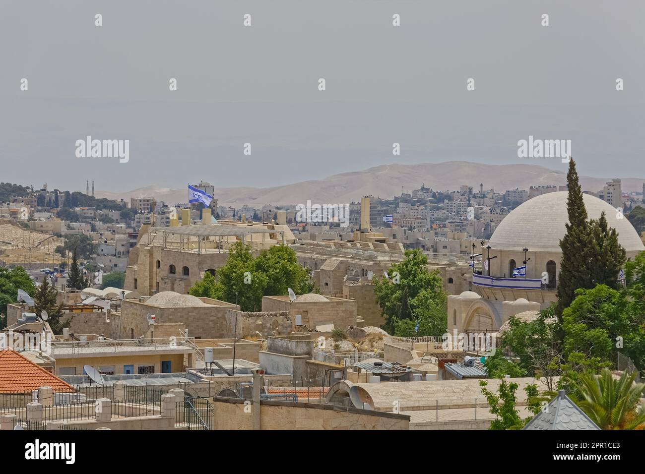 Panoramic view of the old city of Jerusalem Stock Photo - Alamy