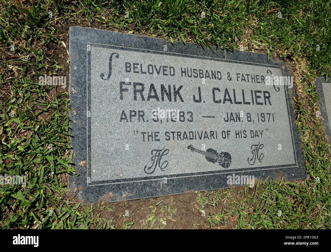 Los Angeles, California, USA 22nd April 2023 Violin Maker Frank J ...