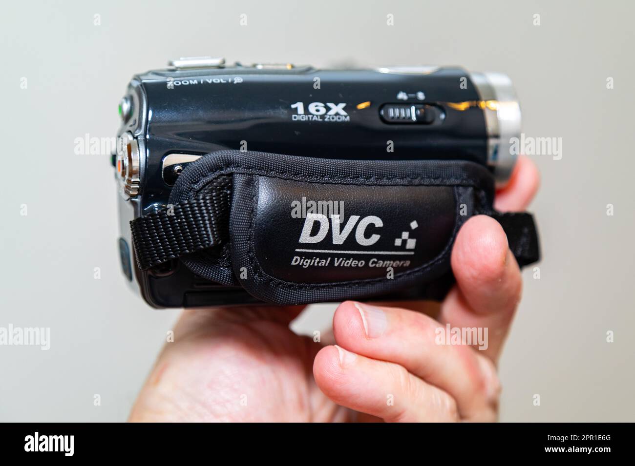 Sony HD Slim portable camcorder camera. vintage camera Stock Photo - Alamy