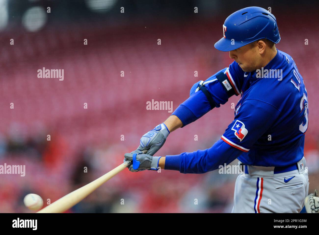 Texas Rangers' Nathaniel Lowe hits a solo home run against the ...