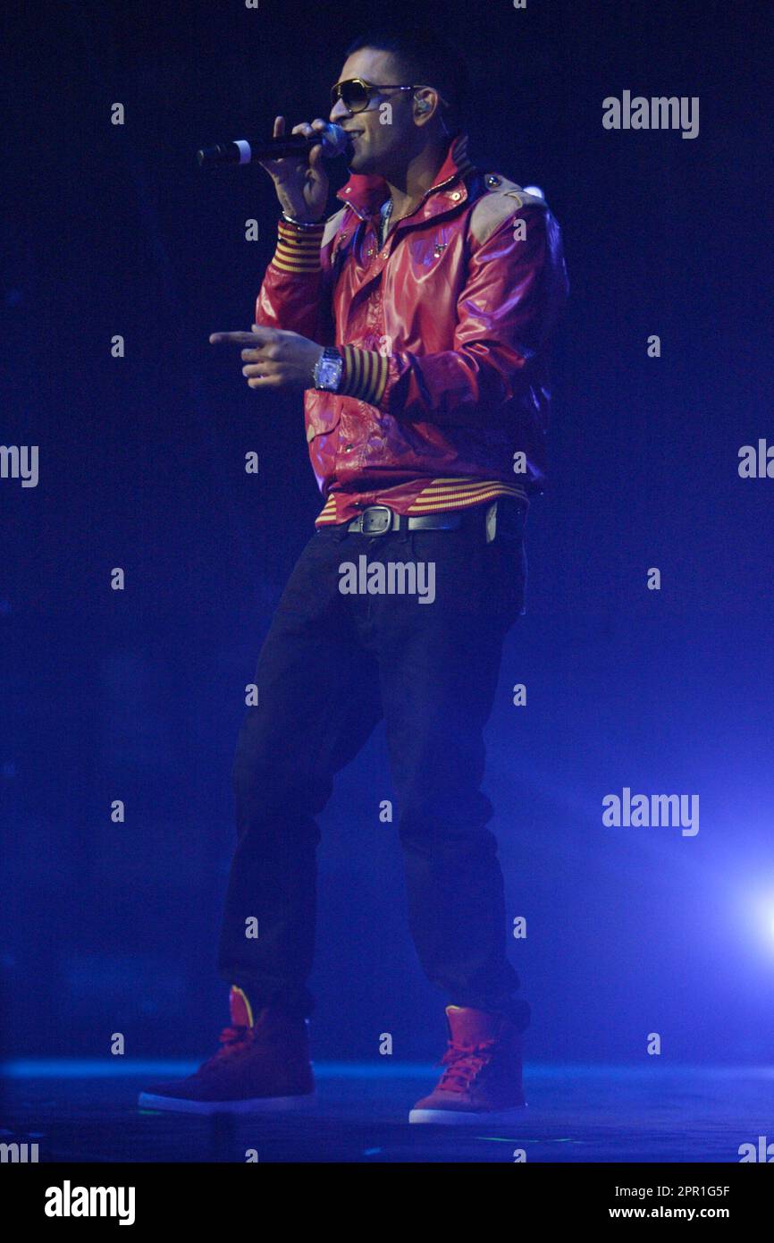 Jay Sean performing live in concert at SupaFest 2010 held at the Acer ...