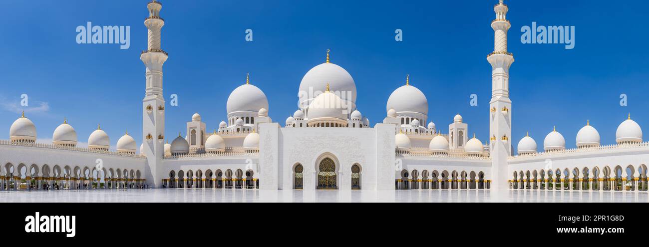 Abu Dhabi Grand Mosque, Iconic Landmark and Architectural Marvel of UAE ...