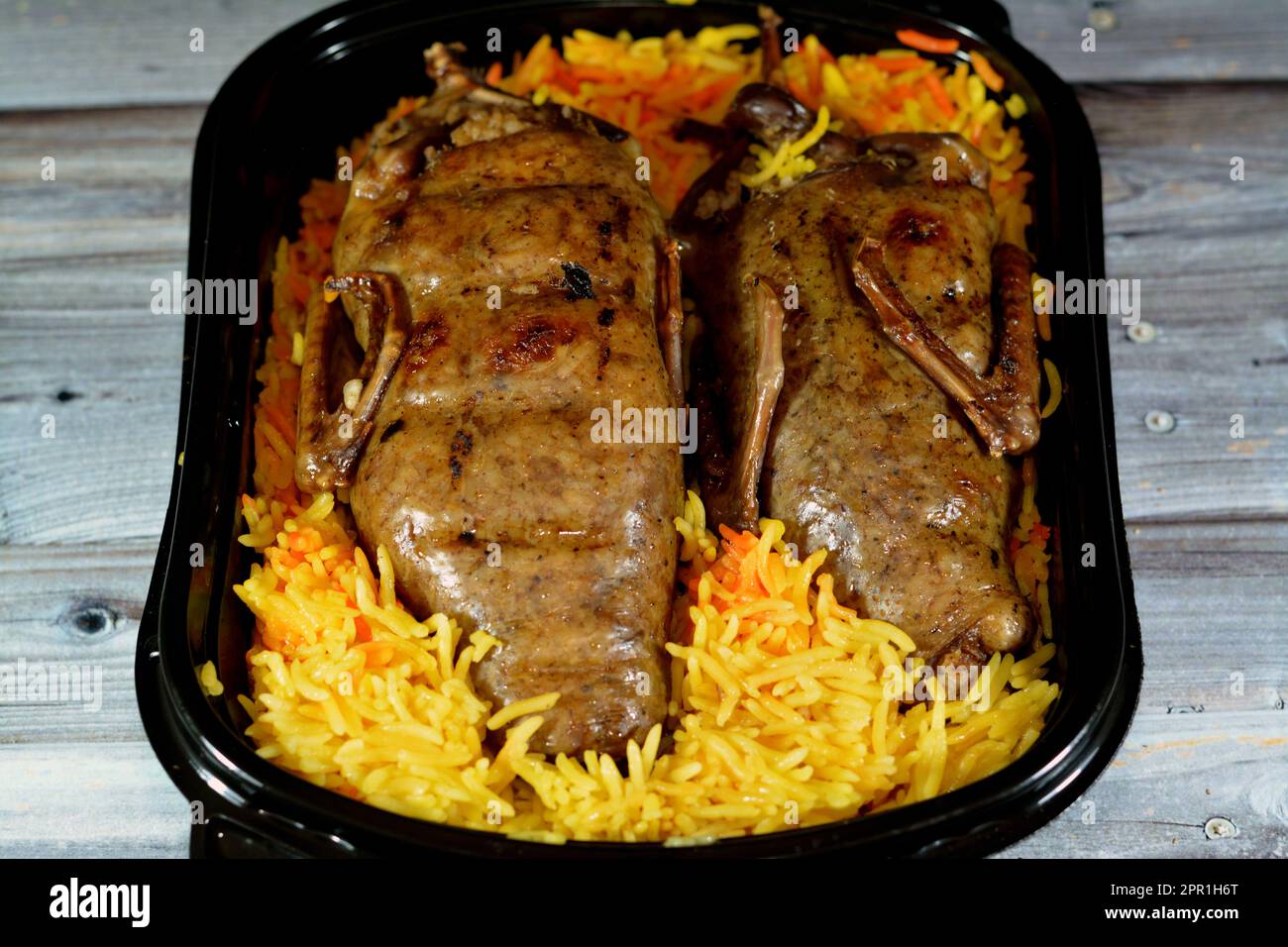 Egyptian Hamam Mahshi stuffed squab, Arabic cuisine, Egyptian ...