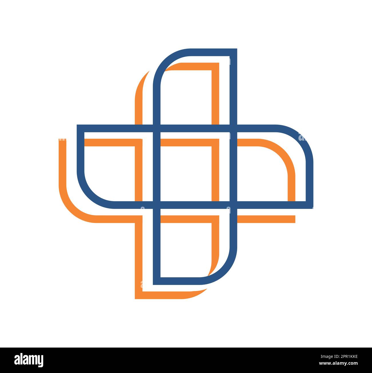 Cross logo hi-res stock photography and images - Alamy