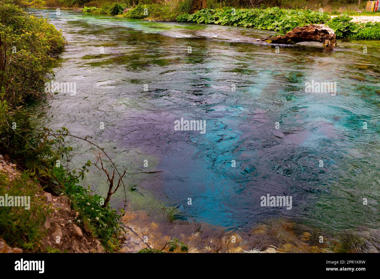 Karstic spring blue eye hi-res stock photography and images - Alamy