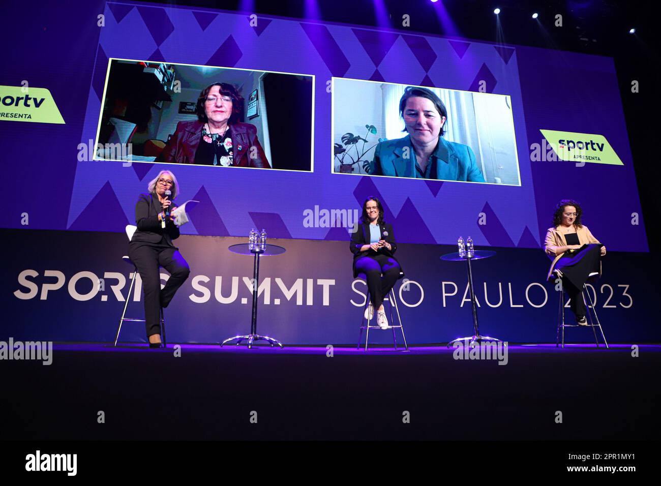 April 25, 2023, Sao Paulo, Sao Paulo, Brasil: (SPO) FIFA Sports Summit ...