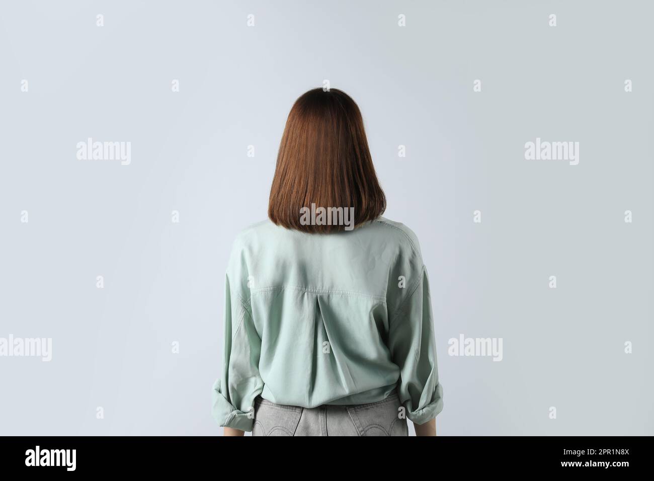 Wearing blouse hi-res stock photography and images - Alamy