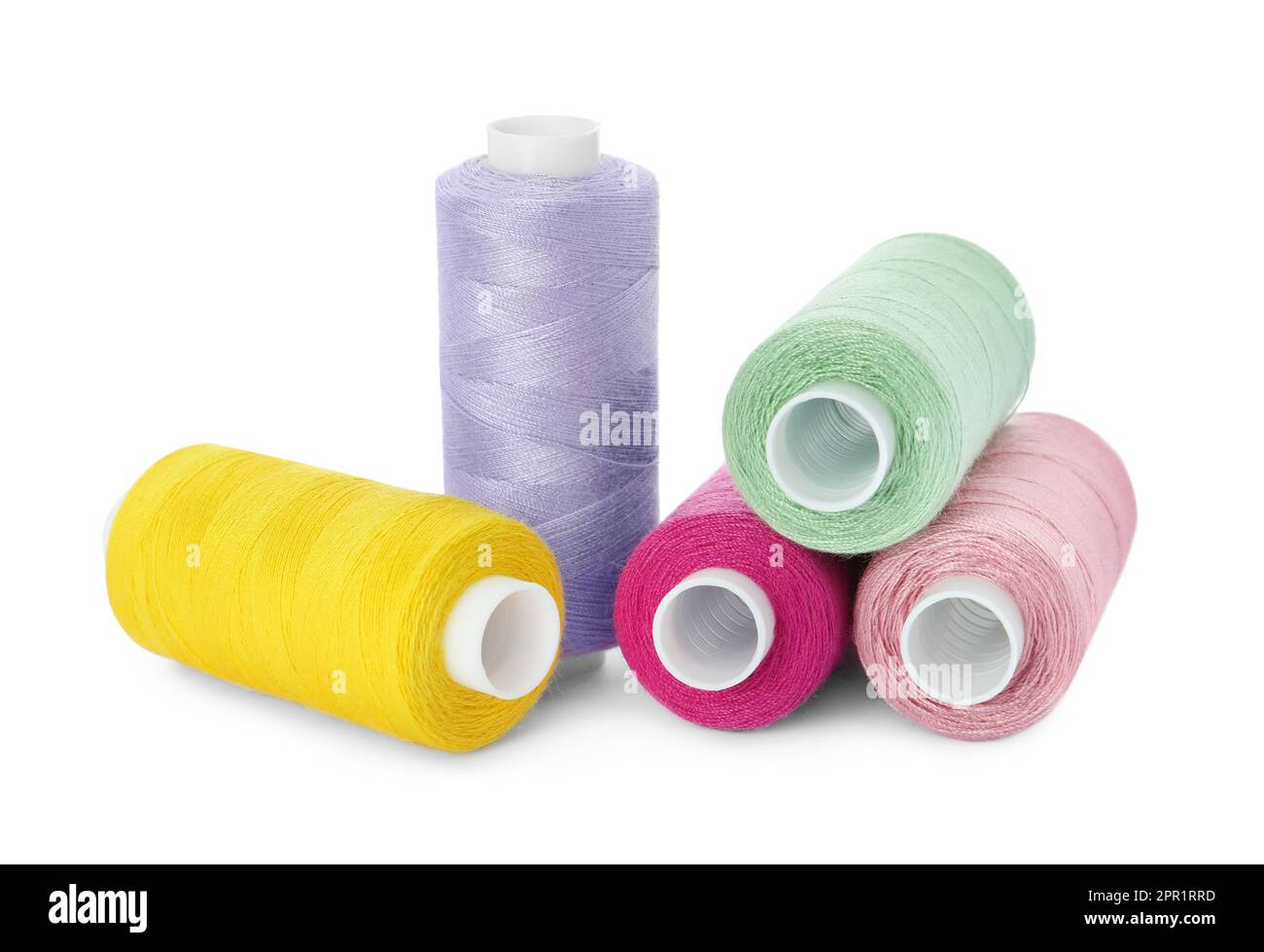 Many different colorful threads hi-res stock photography and images - Alamy