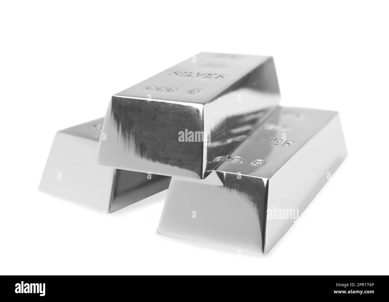 Pure silver ingot bars hi-res stock photography and images - Alamy