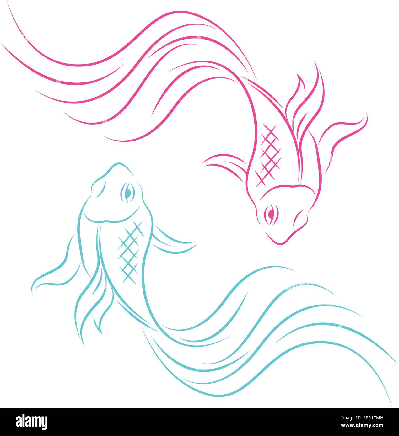 Goldfish icon logo design Stock Vector Image & Art - Alamy
