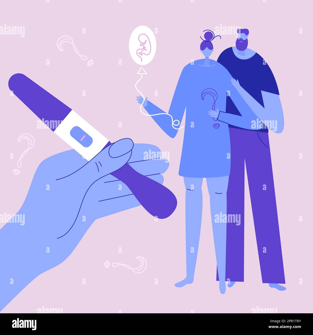 The couple want baby and to be parents. They have problem with ...