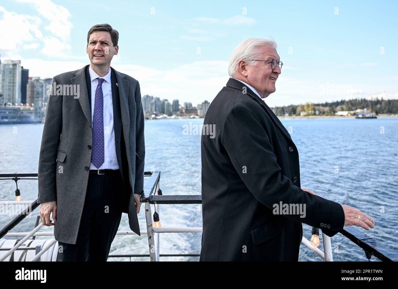 Vancouver, Canada. 25th Apr, 2023. German President Frank-Walter ...