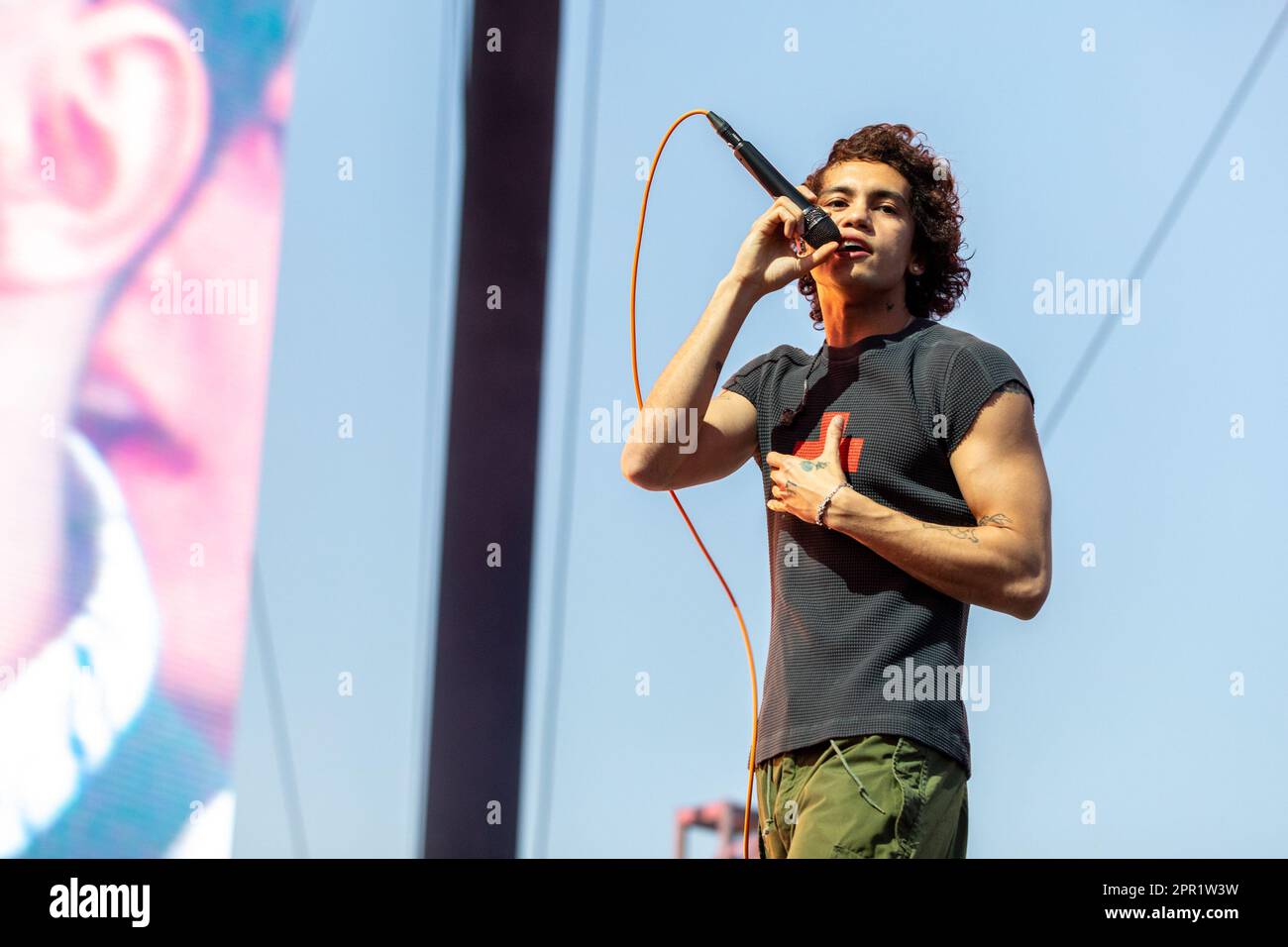 Indio, USA. 23rd Apr, 2023. Dominic Fike during the Coachella Music ...