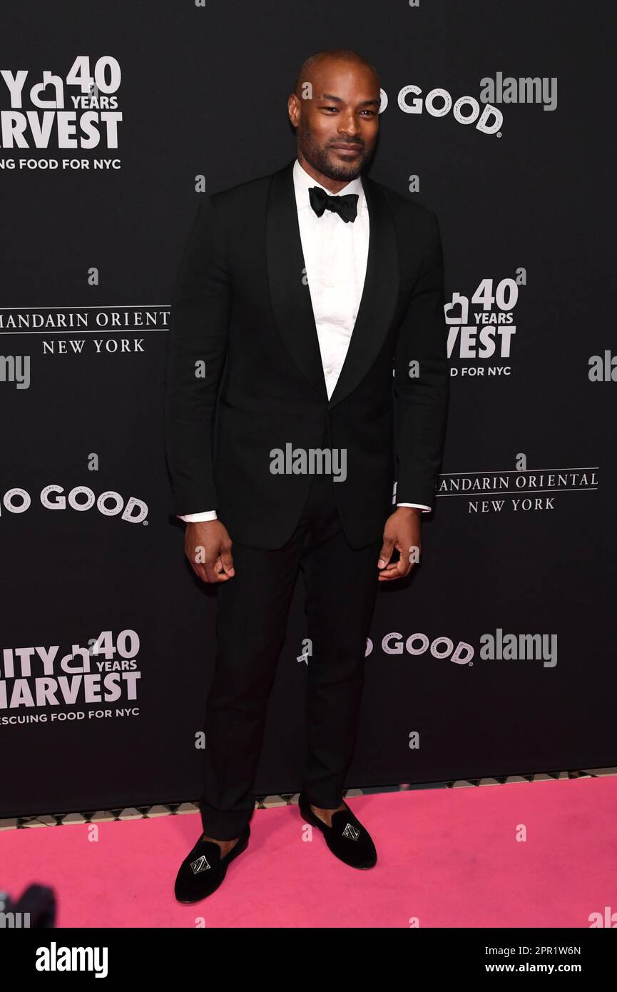 New York, USA. 25th Apr, 2023. Tyson Beckford attends the "City Harvest ...