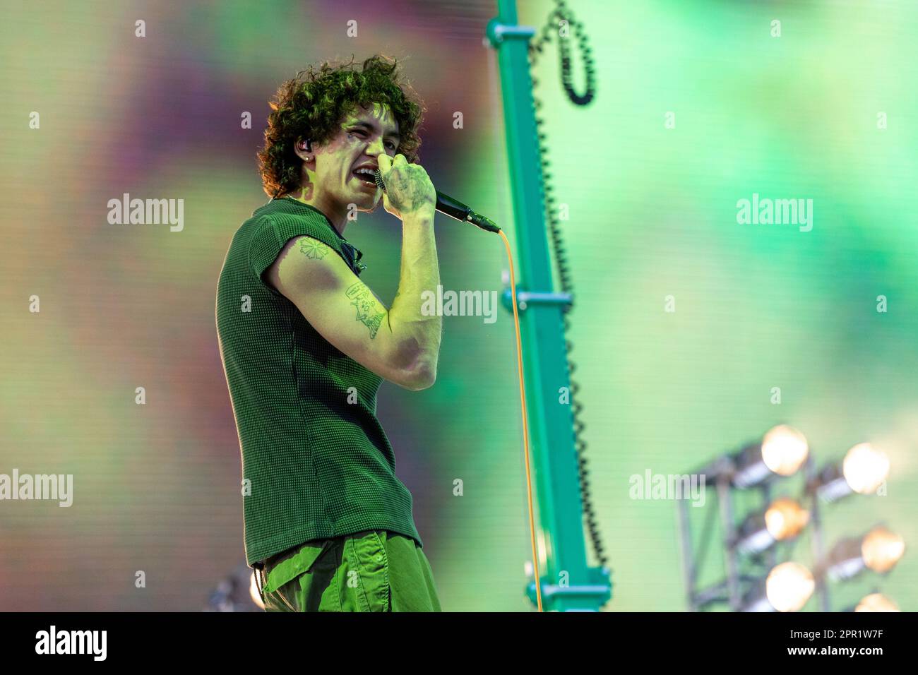 Indio, USA. 23rd Apr, 2023. Dominic Fike during the Coachella Music ...