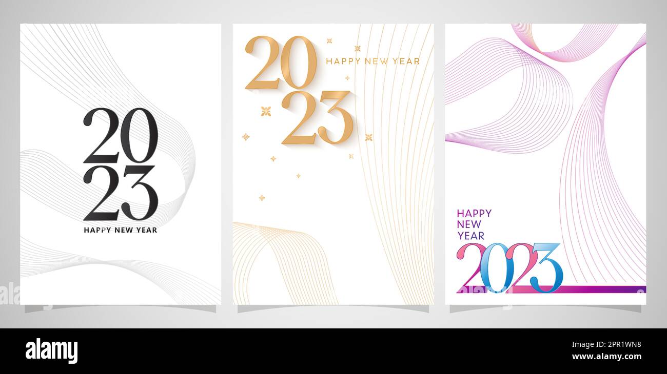 2023 number poster Stock Vector Image & Art - Alamy