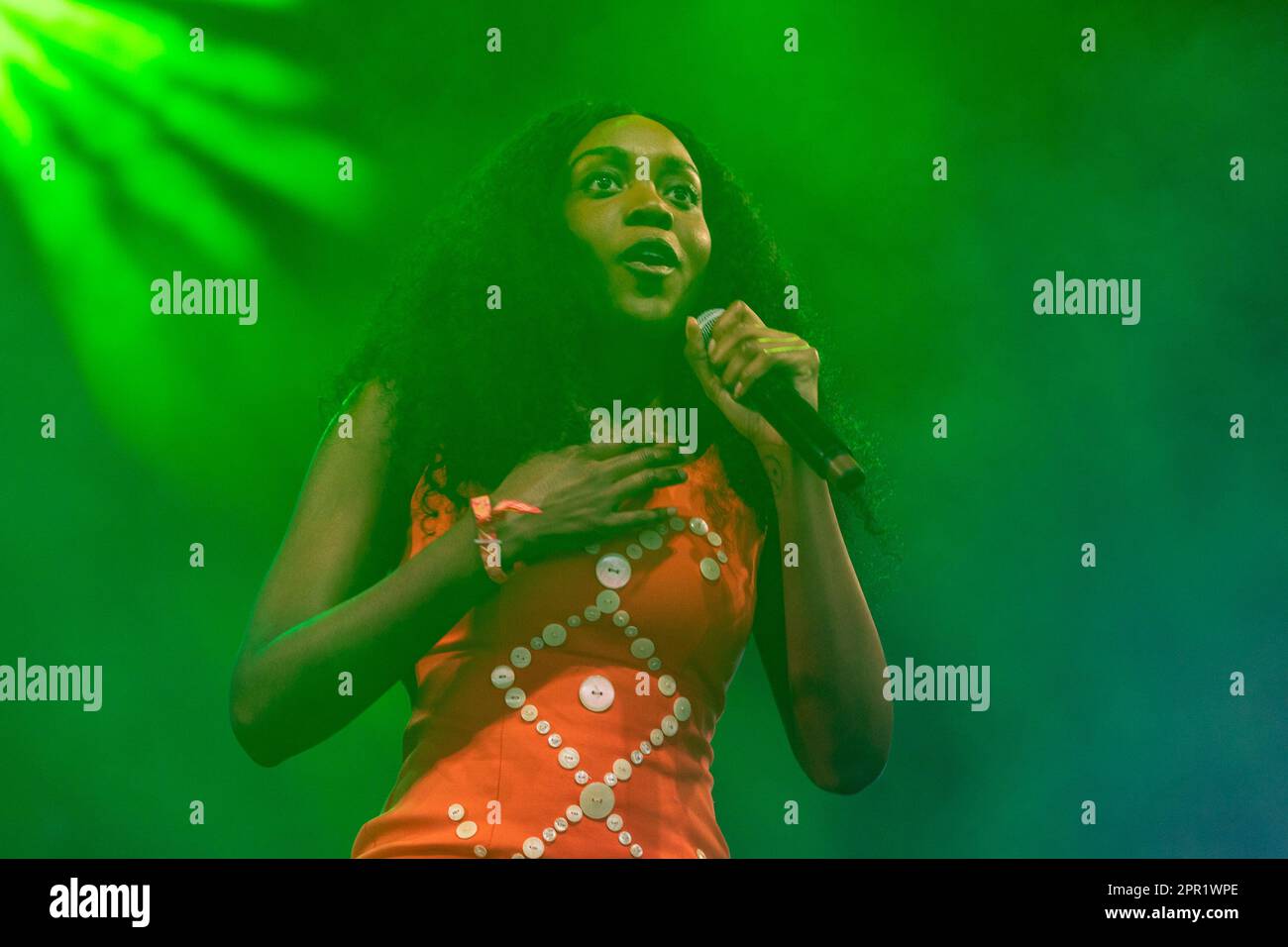 Indio, USA. 23rd Apr, 2023. Rapper Noname (Fatimah Nyeema Warner ...