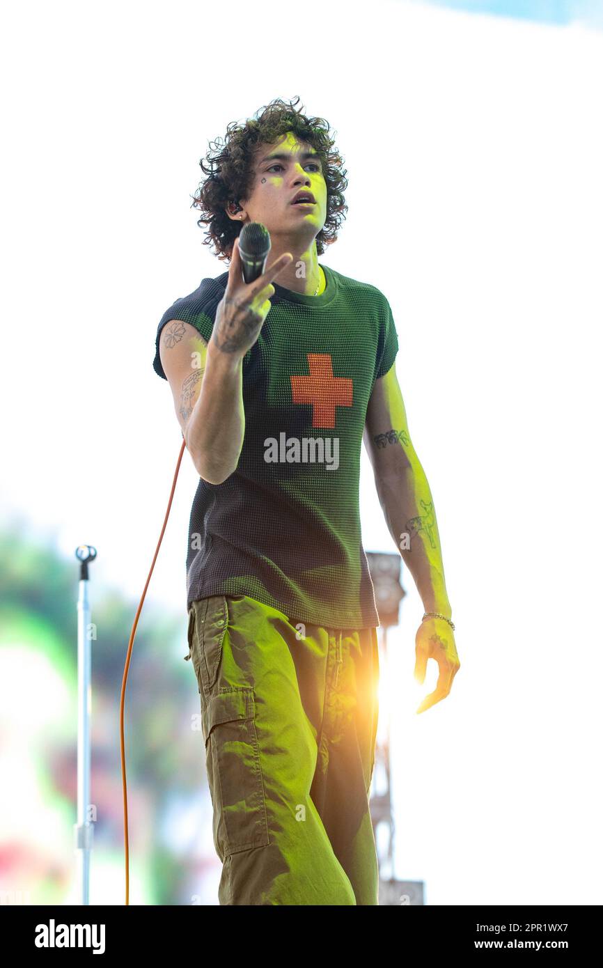 Indio, USA. 23rd Apr, 2023. Dominic Fike during the Coachella Music ...