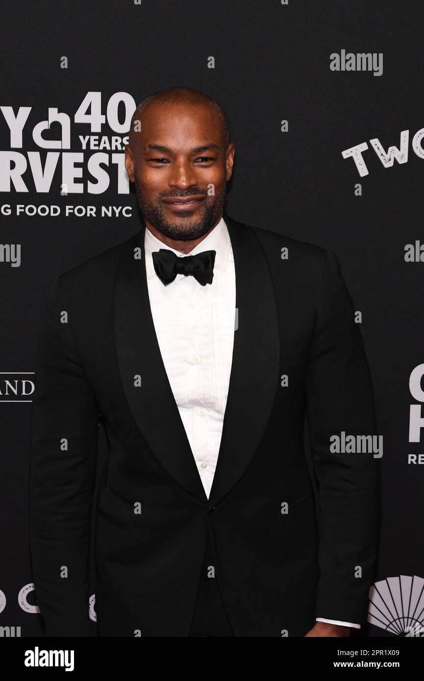 New York, USA. 25th Apr, 2023. Tyson Beckford attends the "City Harvest ...