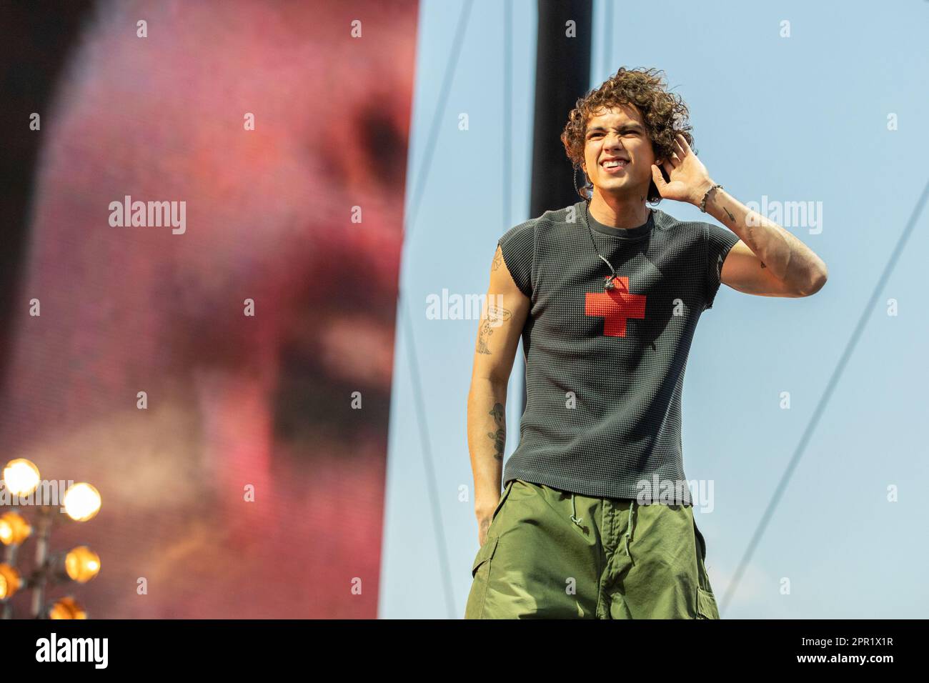 Indio, USA. 23rd Apr, 2023. Dominic Fike during the Coachella Music ...