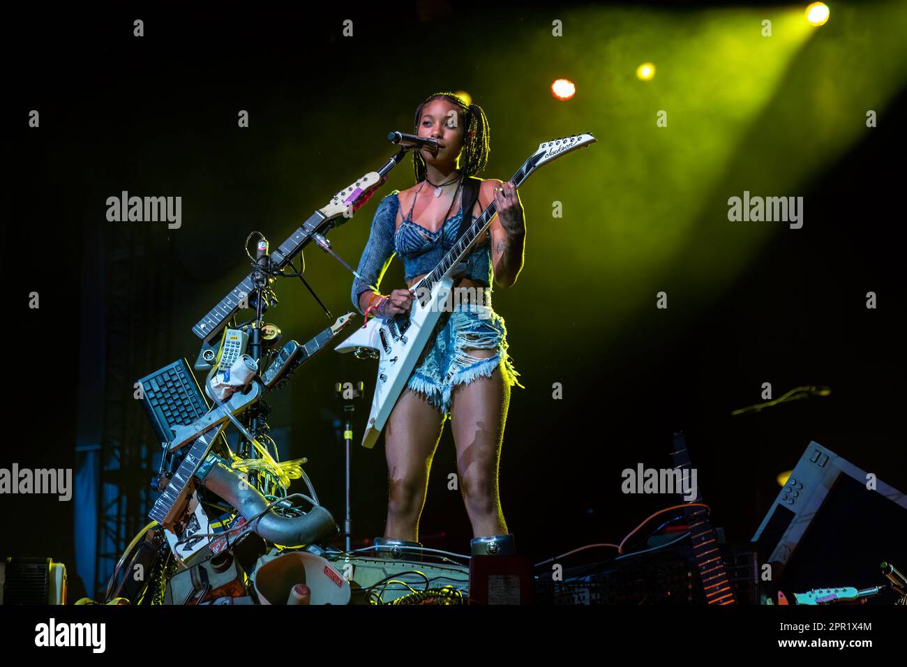 Indio, USA. 23rd Apr, 2023. Musician Willow (Willow Smith) during the ...