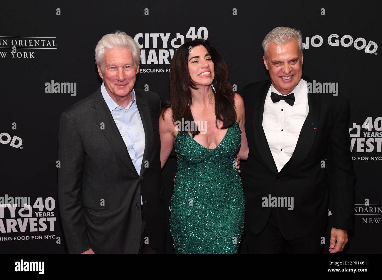 New York, USA. 25th Apr, 2023. Richard Gere, Sandra Ripert and Eric ...
