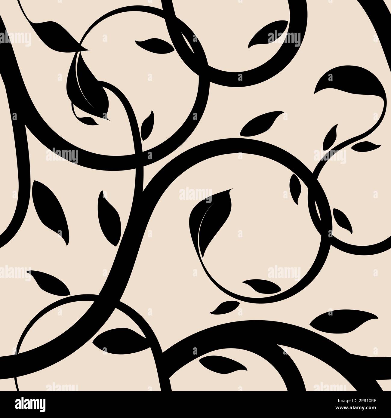 Seamless flourish design pattern Stock Vector Image & Art - Alamy