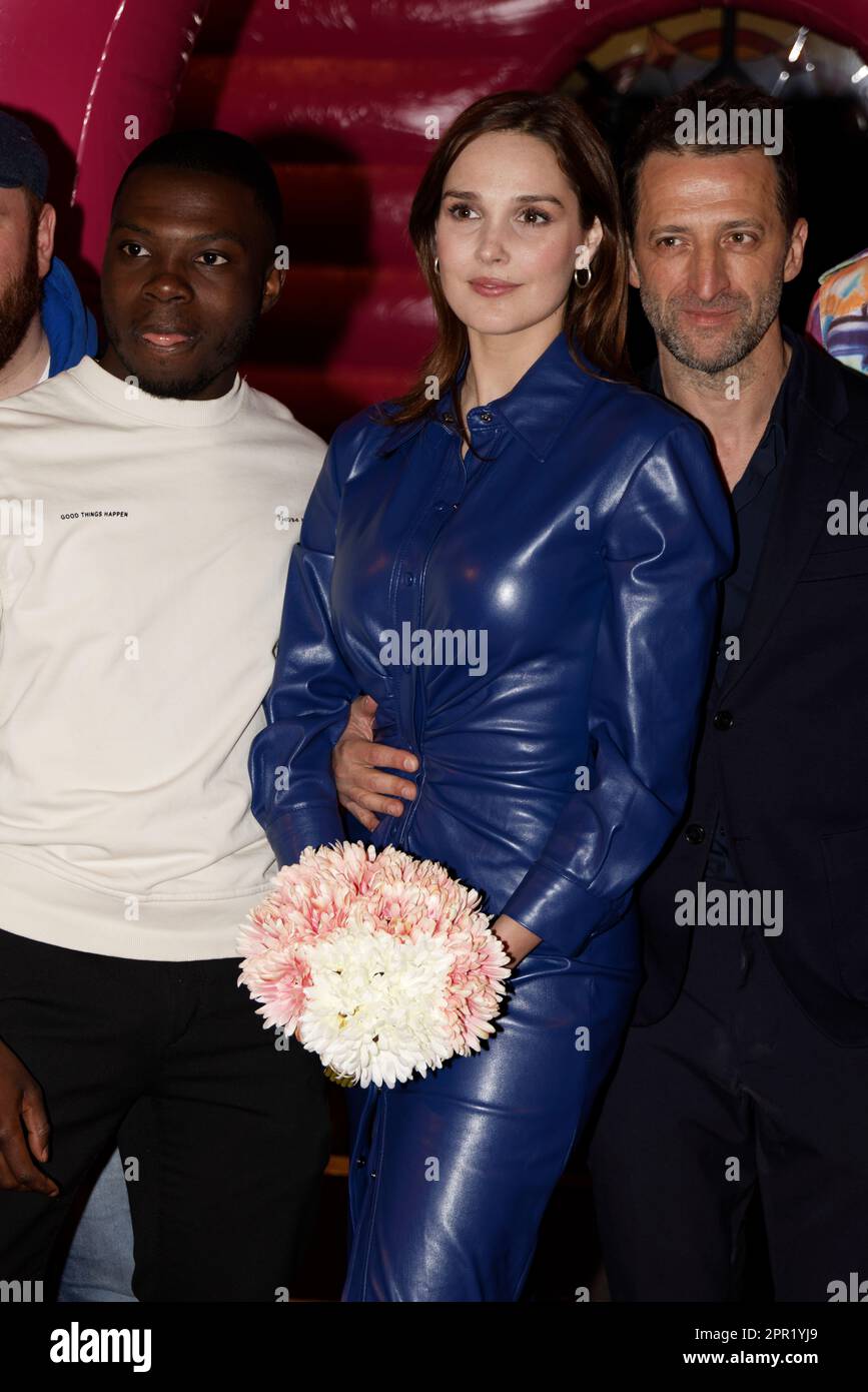 Paris, France. 25th Apr, 2023. Camille Lou attends the 'Notre tout ...