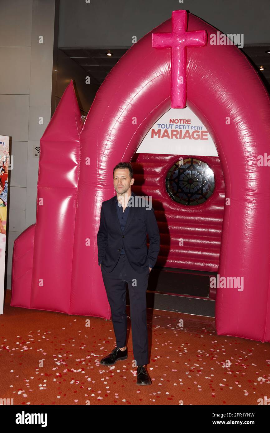 Paris, France. 25th Apr, 2023. Frédéric Quiring attends the 'Notre tout ...