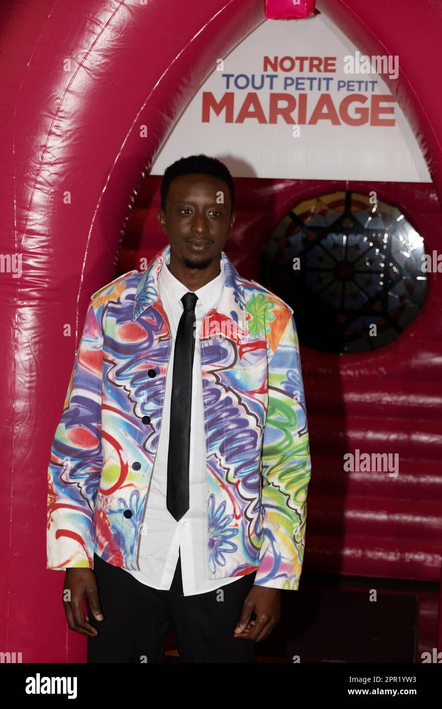 Paris, France. 25th Apr, 2023. Ahmed Sylla attends the 'Notre tout ...