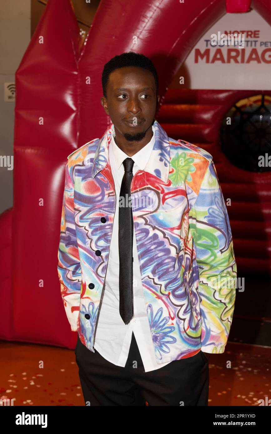 Paris, France. 25th Apr, 2023. Ahmed Sylla attends the 'Notre tout ...