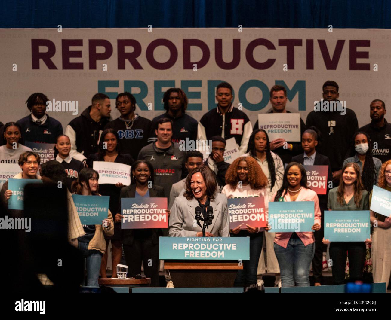 April 25, 2023, Washington, District of Columbia, USA: Vice President ...