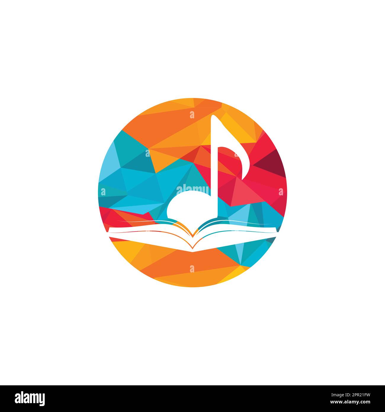 Music book vector logo design. Book and music note icon design Stock ...