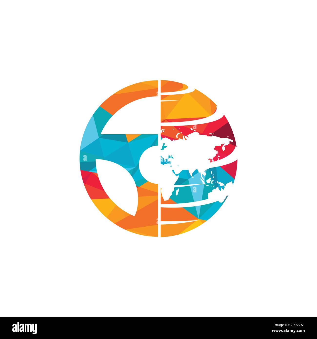 Drive world vector logo design. Steering wheel and world symbol or icon ...