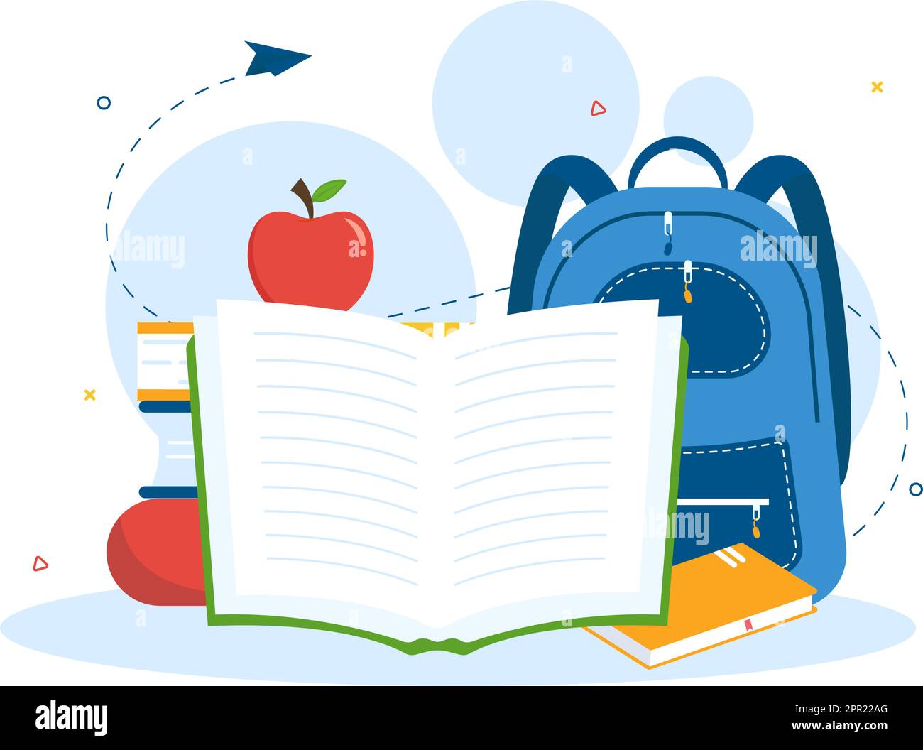 Education and knowledge Books for Learning Suitable for poster, Web and ...