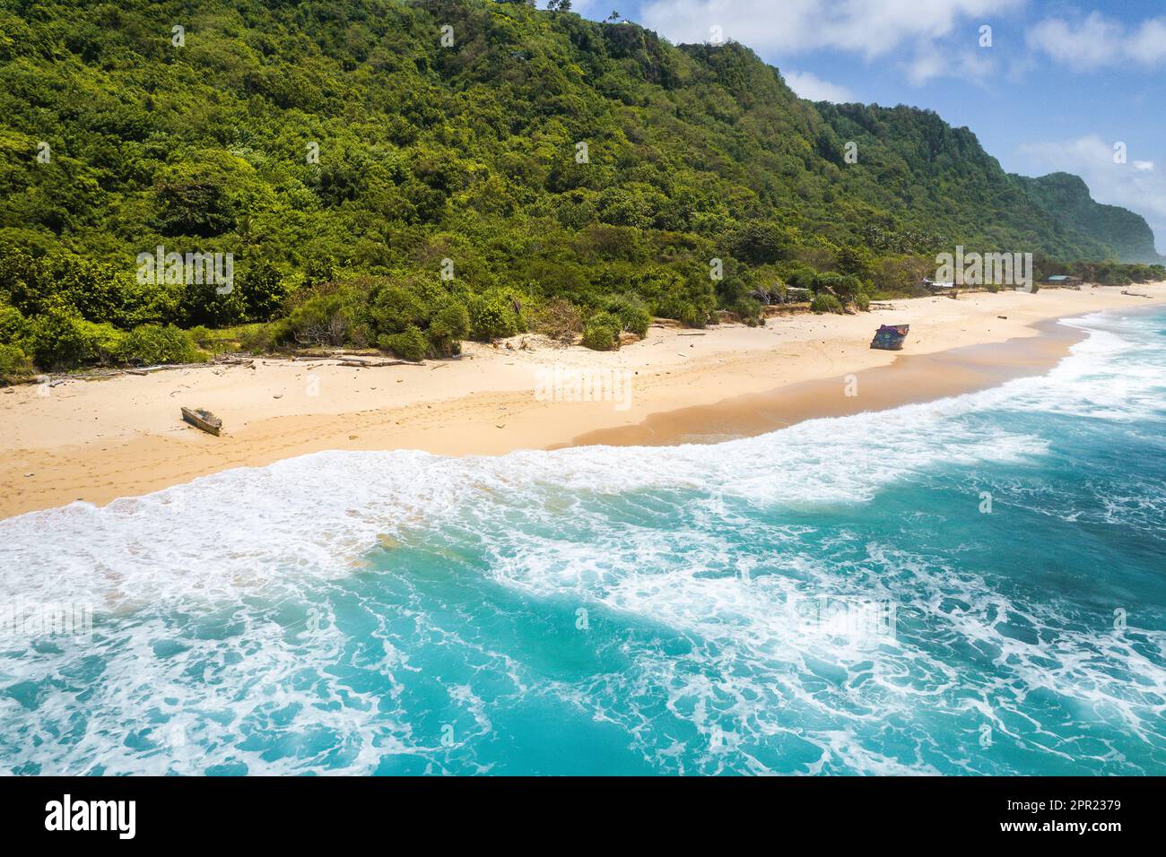 Aerial top view uluwatu temple hi-res stock photography and images - Alamy