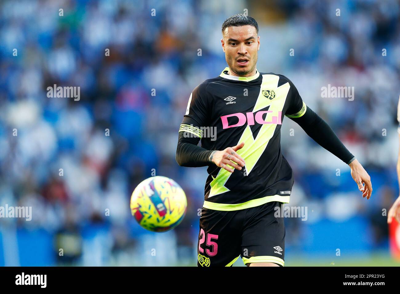 San Sebastian, Spain. Credit: D. 22nd Apr, 2023. Raul De Tomas (Rayo ...