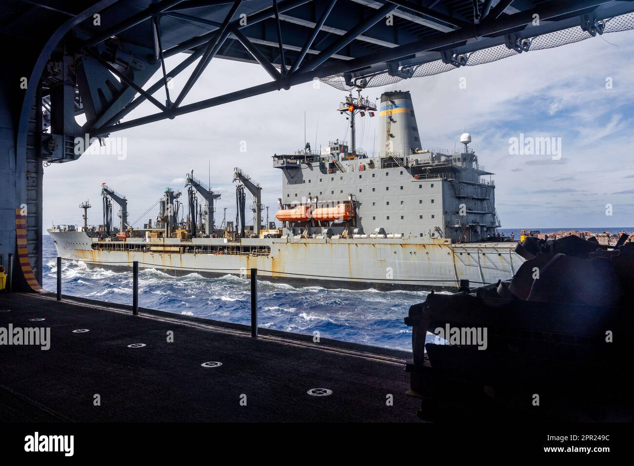 The Wasp-class amphibious assault ship USS Bataan (LHD 5), prepares for ...