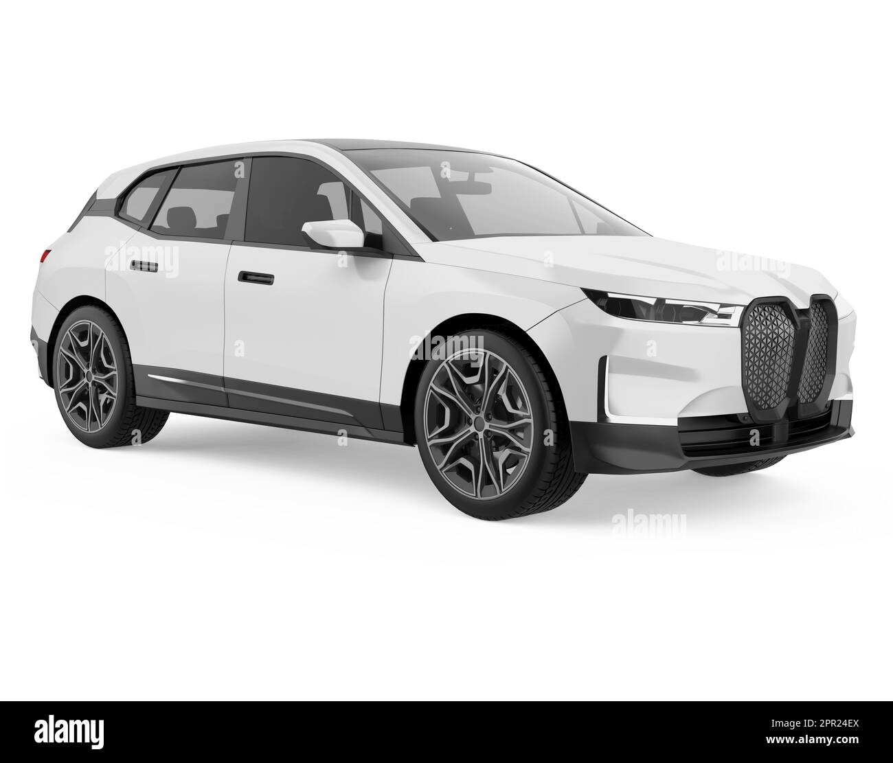 SUV Car Isolated Stock Photo - Alamy