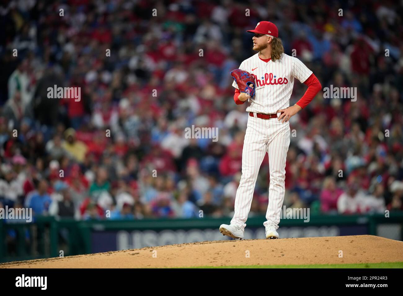 Philadelphia Phillies' Bailey Falter plays during a baseball game ...