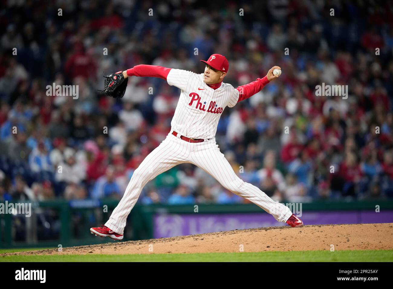 Philadelphia Phillies' Andrew Vasquez plays during a baseball game ...