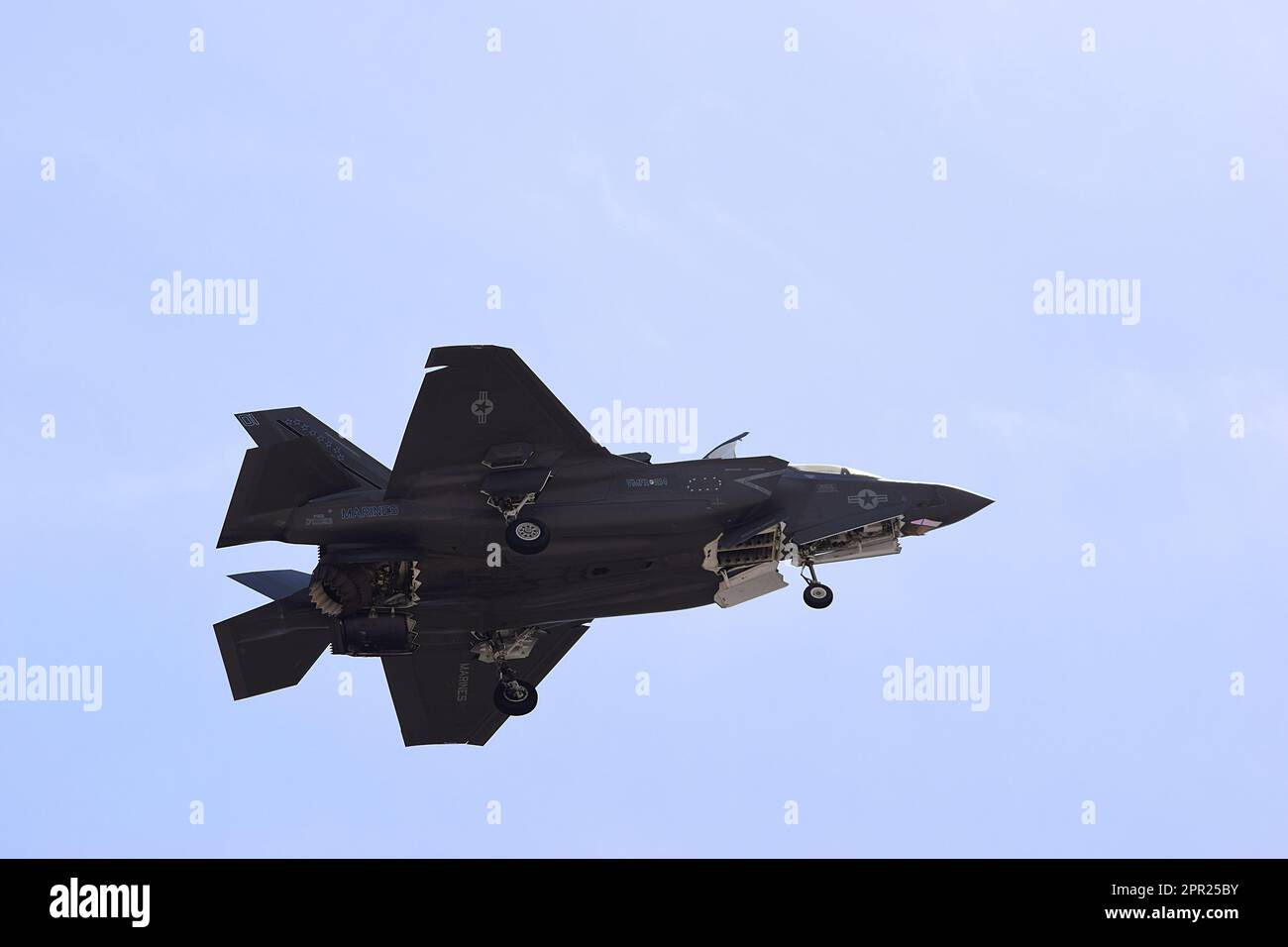 A 214th U.S. Marine Fighter Attack Squadron, Blacksheep F-35B Lightning ...