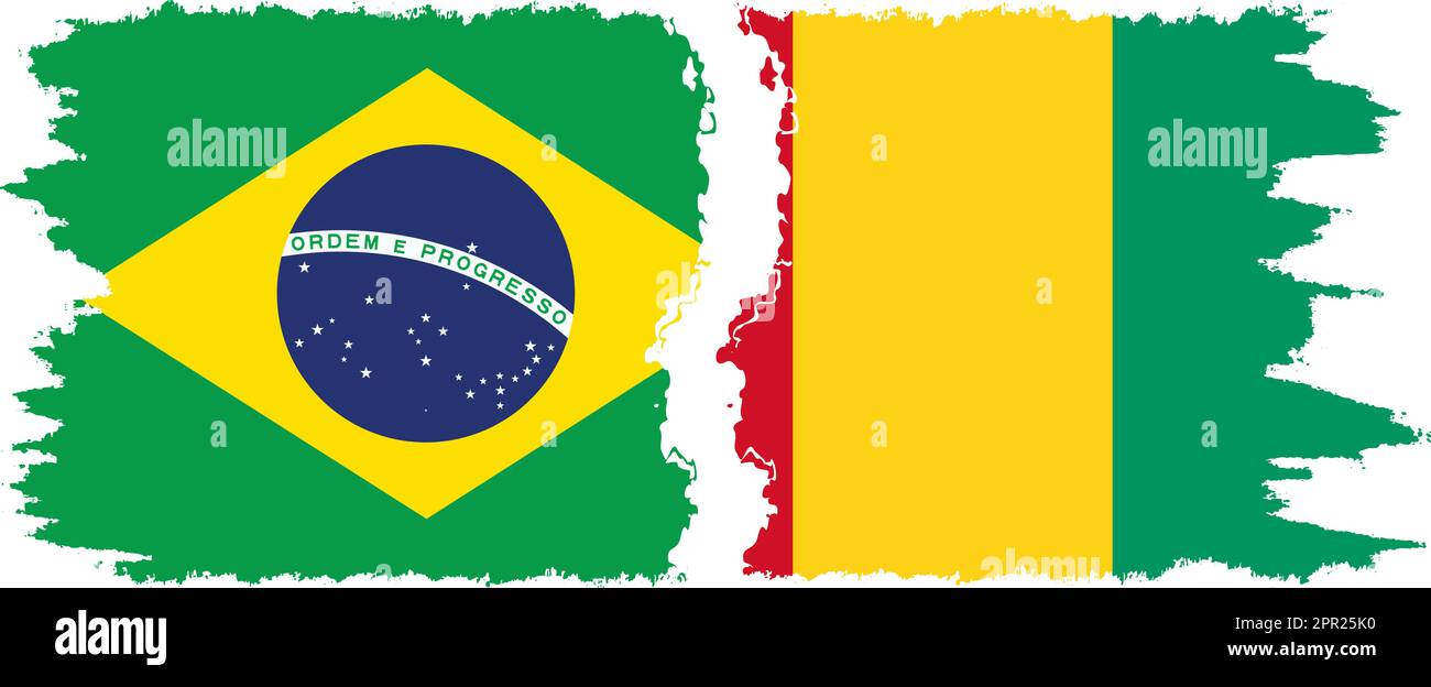 Brazil guinea flag hi-res stock photography and images - Alamy