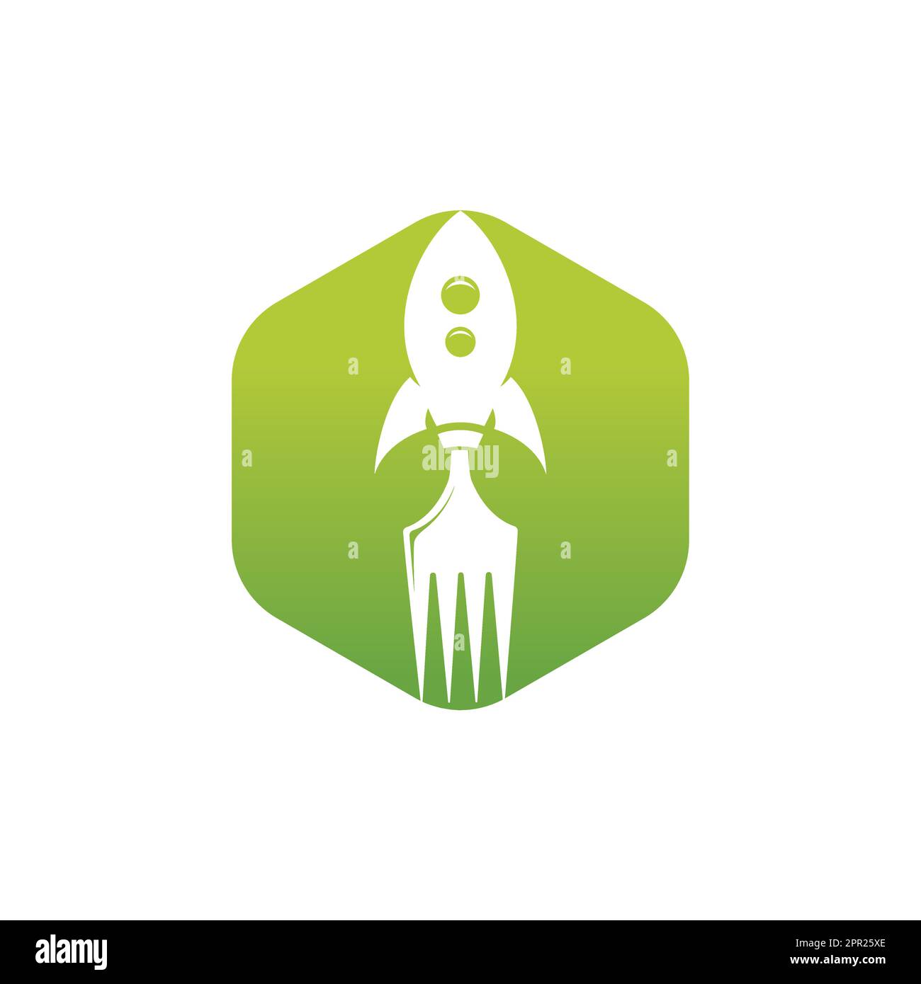 Rocket food logo design illustration. Fast food delivery logo template ...
