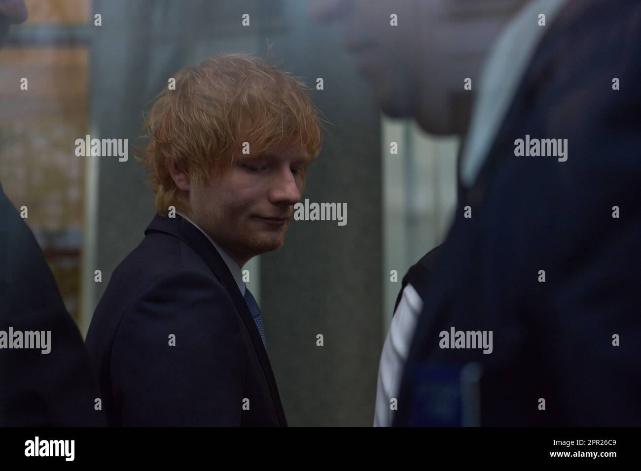 New York, New York, USA. 25th Apr, 2023. British music artist, Ed ...
