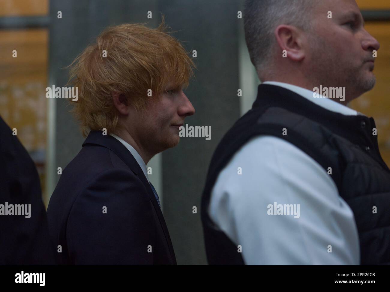 New York, New York, USA. 25th Apr, 2023. British music artist, Ed ...