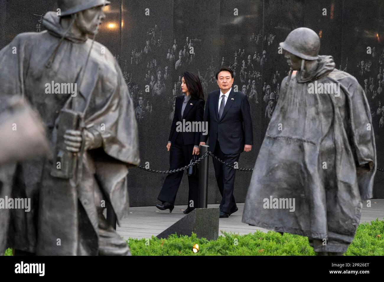 Washington, DC, USA. 25th Apr, 2023. President Yoon Suk Yeol of the ...