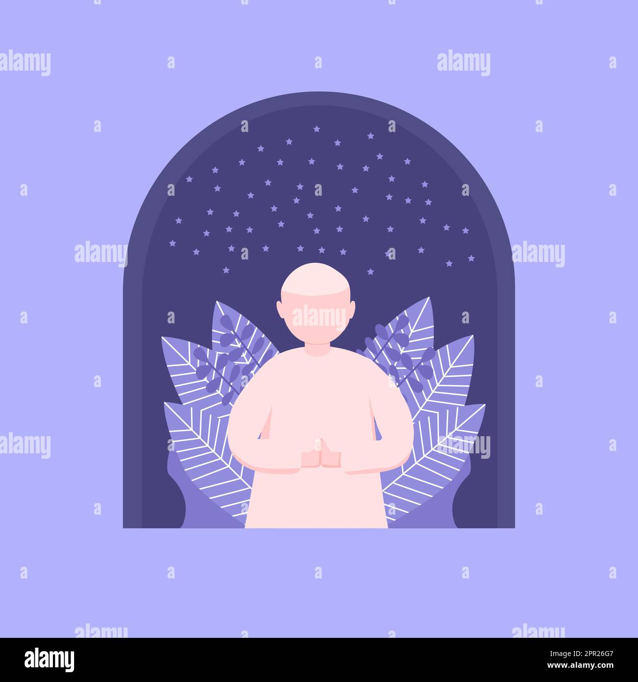 flat Character Minal Aidin Wal Faizin Stock Vector Image & Art - Alamy